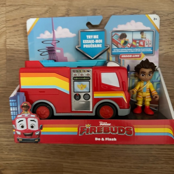 not sure | Toys | Disney Junior Firebuds Bo Flash Figure Vehicle Toy ...